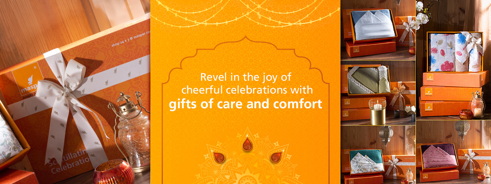 Buy Bedsheets, Towels, Cushion Covers, Dohar & Quilt Online - Maspar